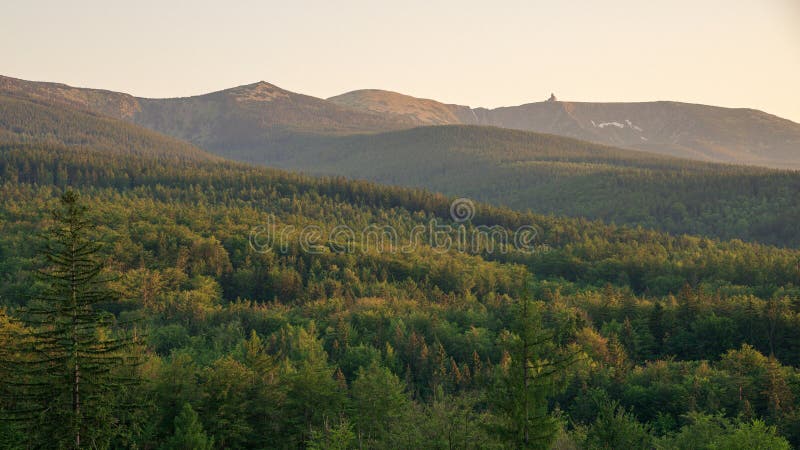 Post-glacial Boilers in the Western Karkonosze Mountains Stock Photo ...