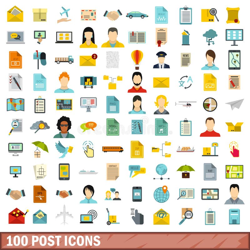 Web Post it Icons..series No.19 Stock Vector - Illustration of post ...