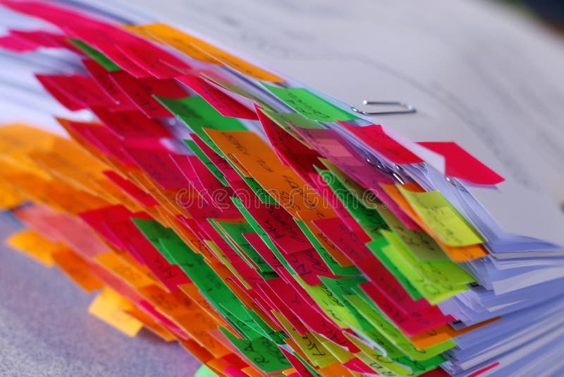 Post-its stock photo. Image of note, post, writing, sticky - 1730938