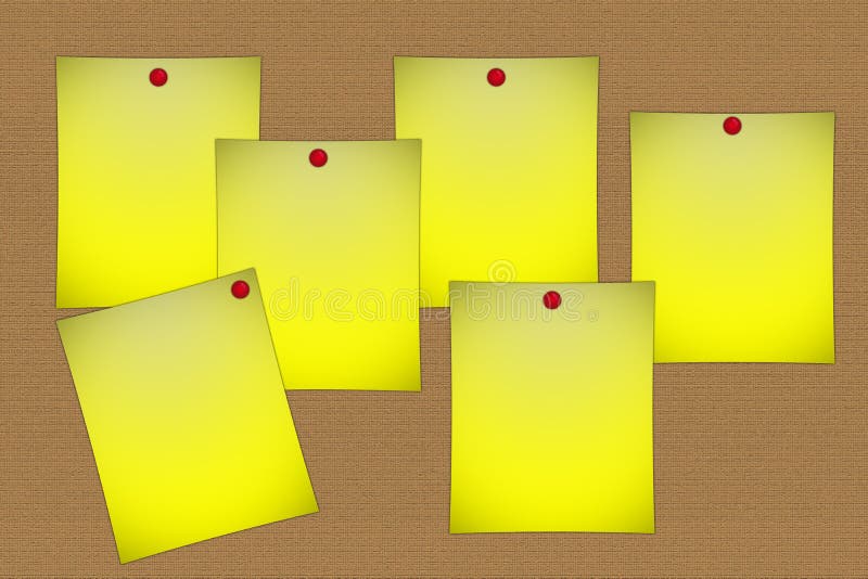 Yellow Post Its Stock Illustrations – 1,847 Yellow Post Its Stock ...