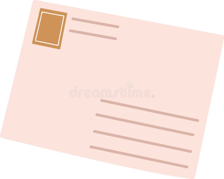Post Letter Icon stock vector. Illustration of vector - 292306626