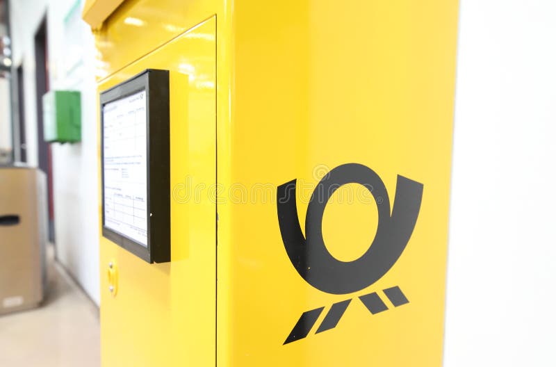 Post mail box Germany editorial photography. Image of office - 158511507