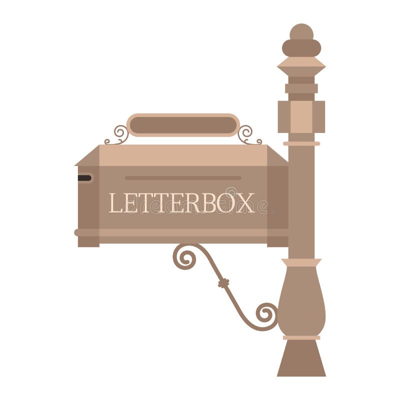 Post mail box vector stock vector. Illustration of container - 78395316