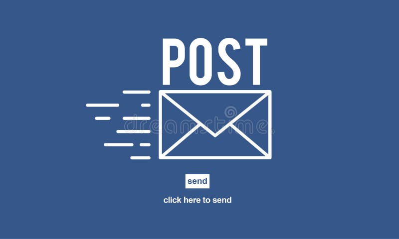 Post Mail Correspondence Online Message Communication Concept Stock ...
