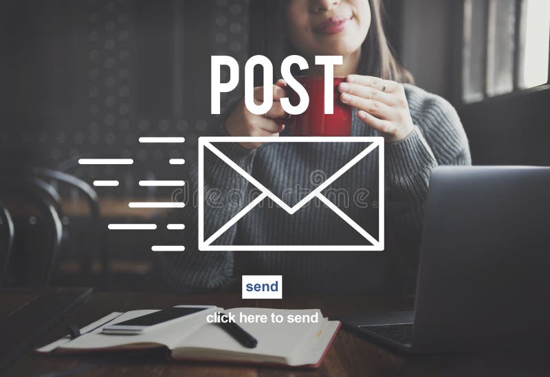 Post Mail Correspondence Online Message Communication Concept Stock ...
