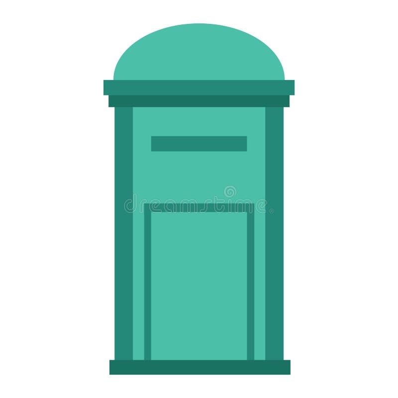 Post Mailbox Vector Illustration Stock Vector - Illustration of mail ...