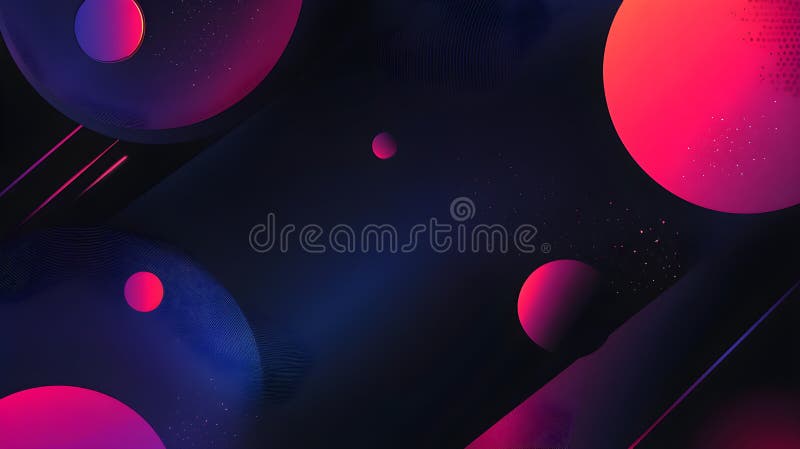 Post Modern Dark Gradient Background Stock Illustration - Illustration ...