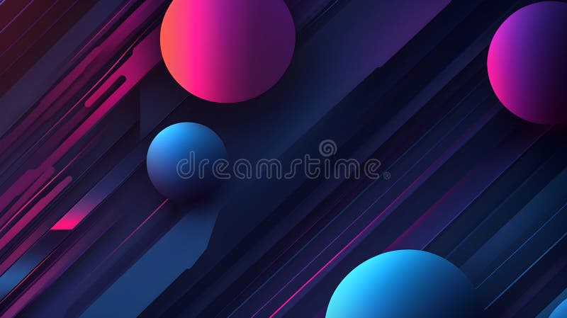 Post Modern Dark Gradient Background Stock Illustration - Illustration ...