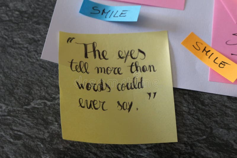 Post-it with Motivational Phrases Stock Image - Image of sign, forget ...