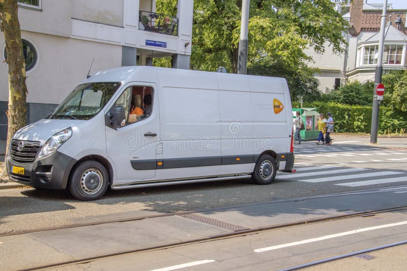 Post.nl Van at Amsterdam the Netherlands 2018 Editorial Image - Image ...