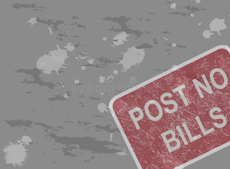 Post No Bills Background Picture. Image: 2418531