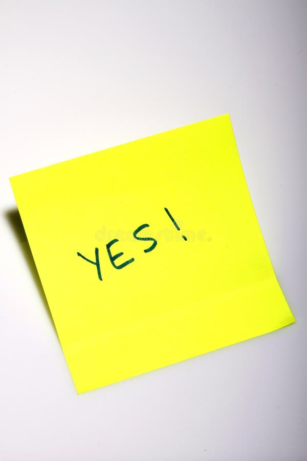 Stickies/Post-it Notes: Stick with it! Stock Image - Image of task ...