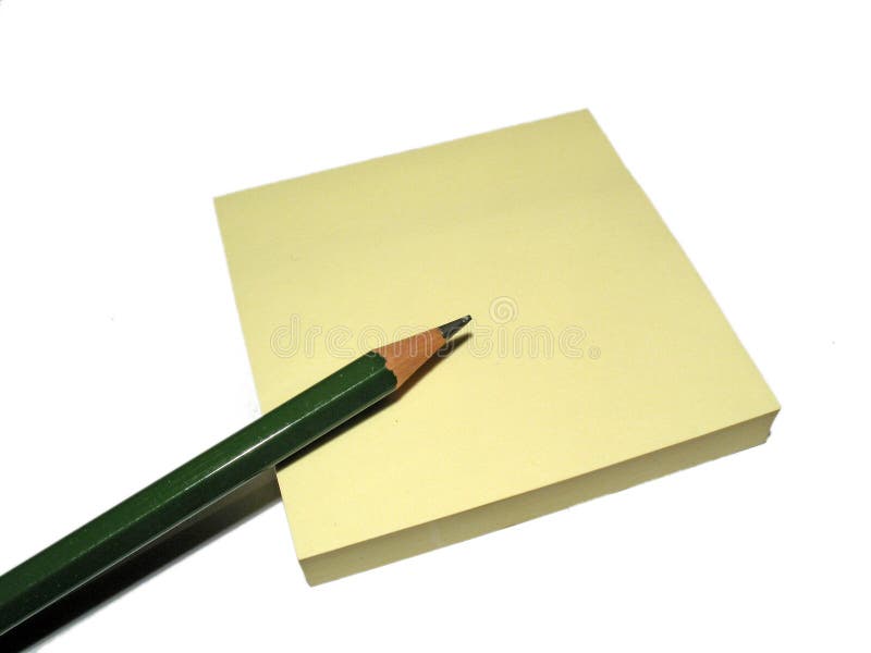 Post-it note stock photo. Image of writing, green, message - 7097786