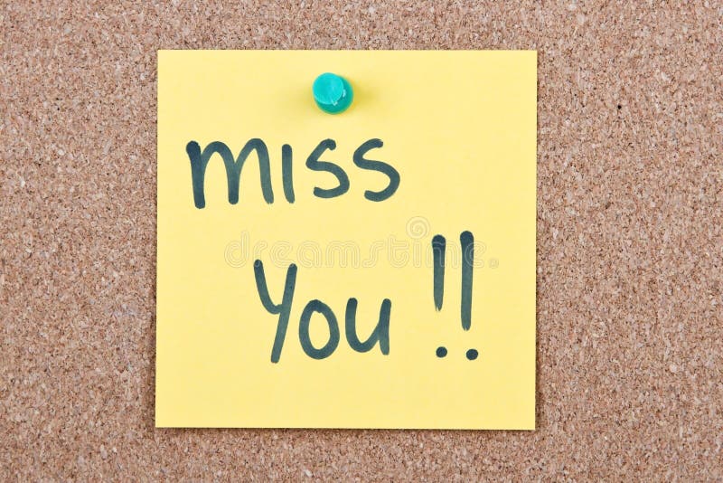 Label with Miss You stock image. Image of love, valentines - 37273017