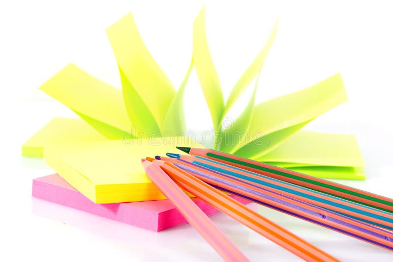 Post-it note paper stock photo. Image of yellow, note - 51040406