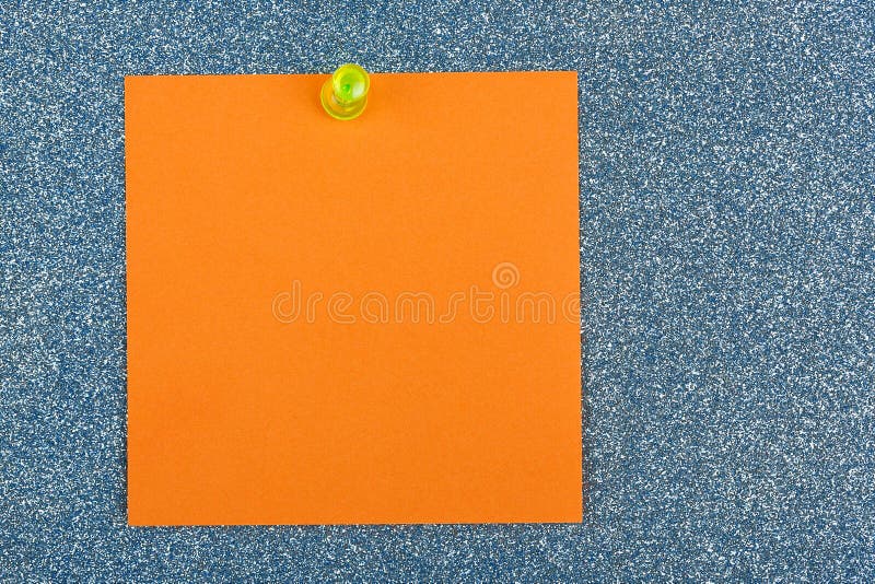 Simple empty post it note stock illustration. Illustration of ...