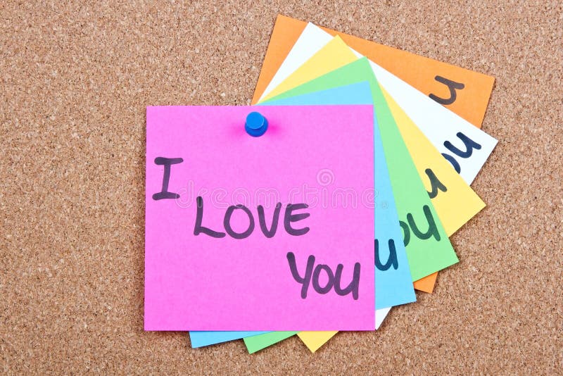 Post it Note on Wood Collage Stock Illustration - Illustration of color ...