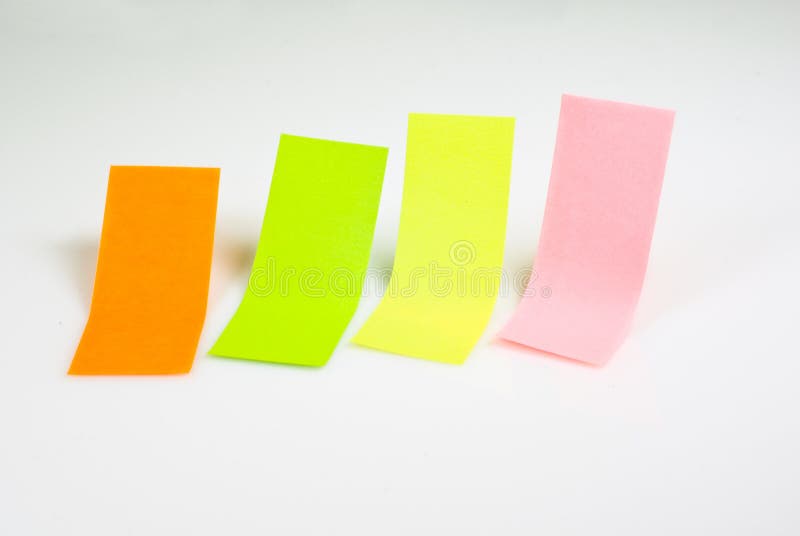 Post-it notes stock photo. Image of announcement, notepaper - 12776598