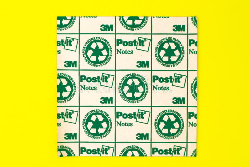 Post-it Notes, Brand of 3M Company Editorial Photography - Image of ...