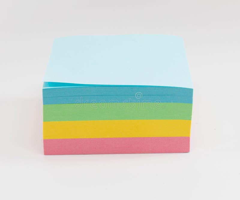 Post it notes stock image. Image of blank, macro, blue - 78822747