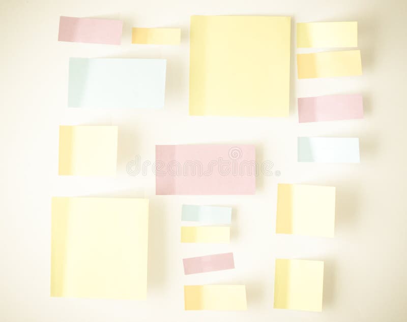 Post it notes stock image. Image of list, label, icon - 43066845