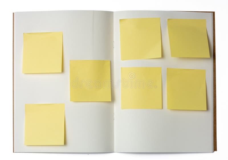 The Post-it Notes for Writing Messages and Sticking Them on Your ...