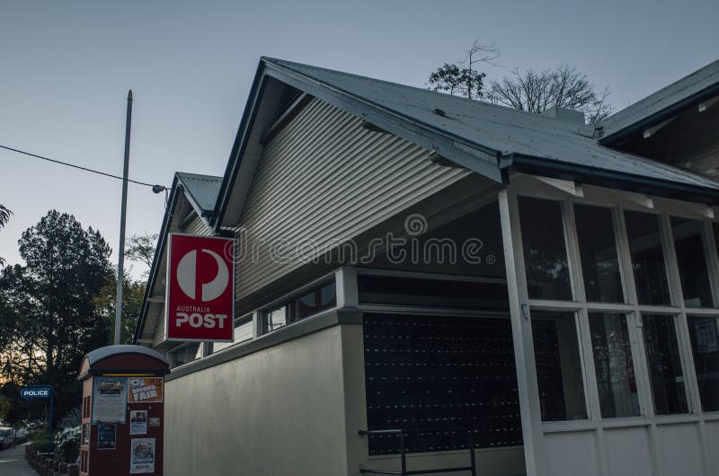 Post office in Australia editorial image. Image of architecture - 279934110