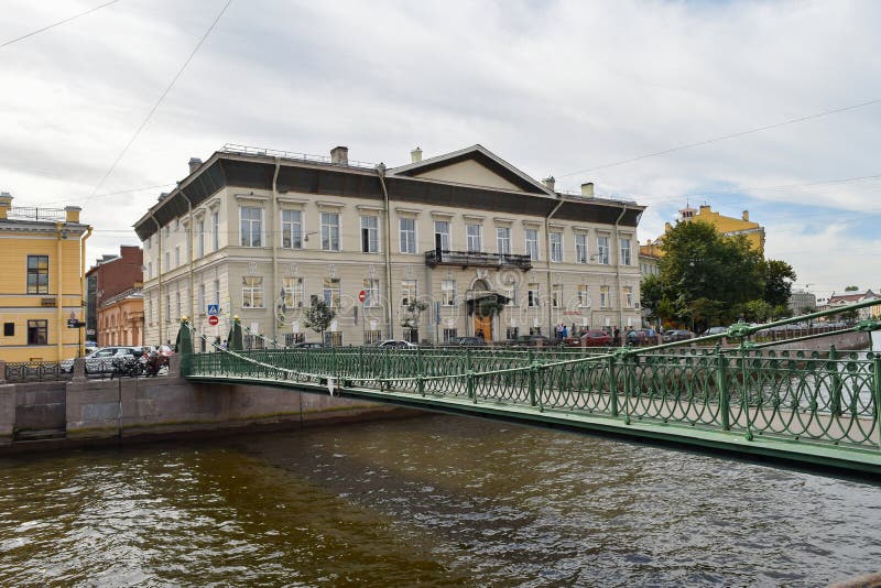 Post Office Bridge in St. Petersburg Editorial Photo - Image of nature ...