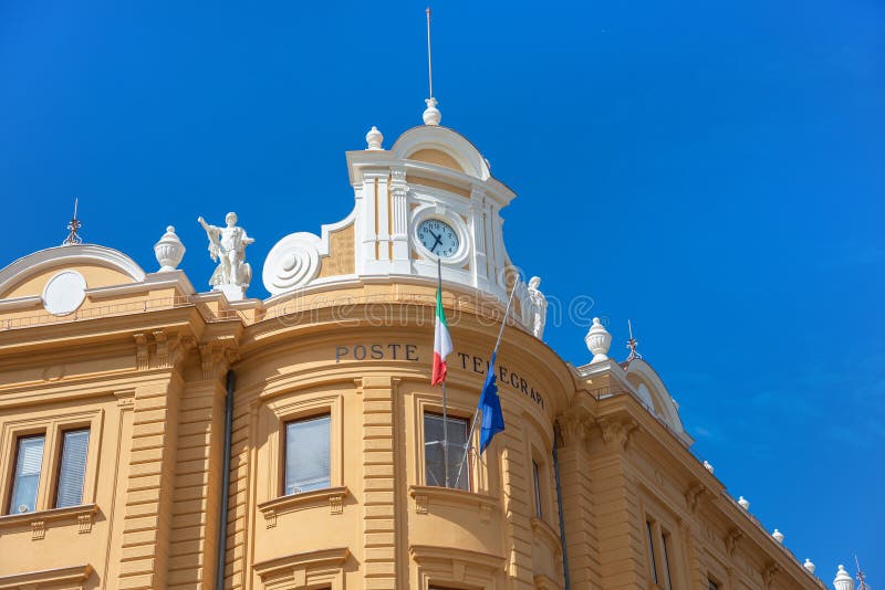 Post Office Building Built in 1889 - Bolzano - it Editorial Photography ...