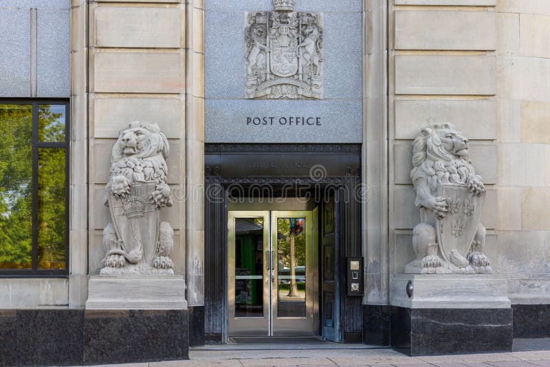 Post Office Building in Downtown - Ottawa, Canada - May 16, 2024 ...