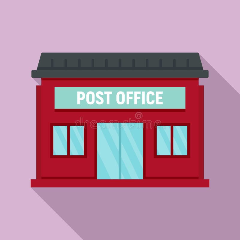 Post Office Building Cartoon