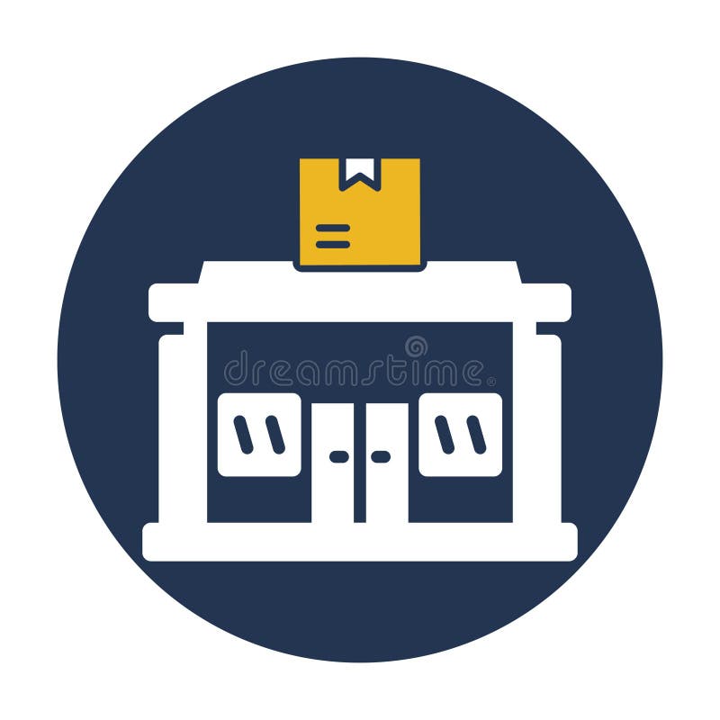 Post Office, Building, Letter, Delivery Fully Editable Vector Icon ...