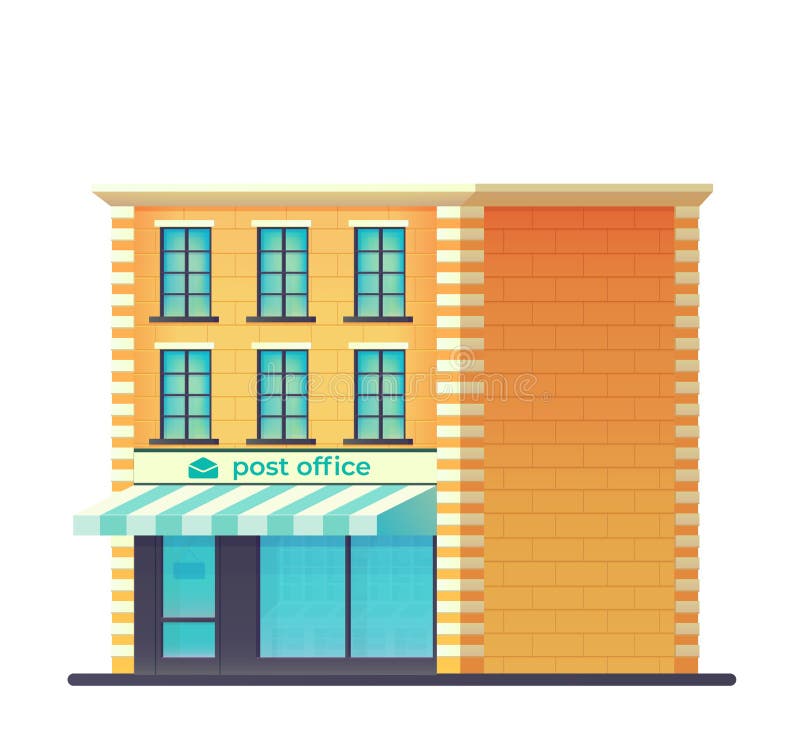 Cartoon Post Office Stock Illustrations – 10,750 Cartoon Post Office ...