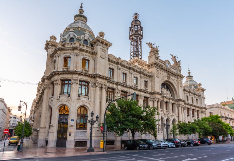 Post Office in the Center of Valencia, Spain Editorial Stock Image ...