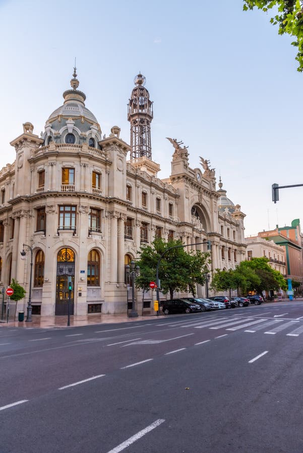 Post Office in the Center of Valencia, Spain Editorial Stock Photo ...