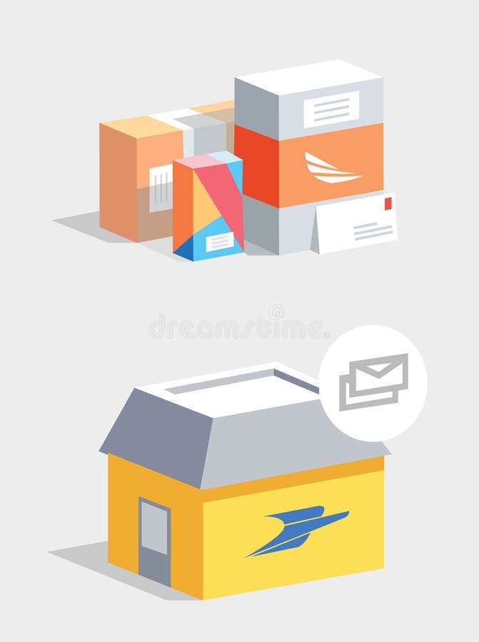 Sending Packages Stock Illustrations – 535 Sending Packages Stock ...