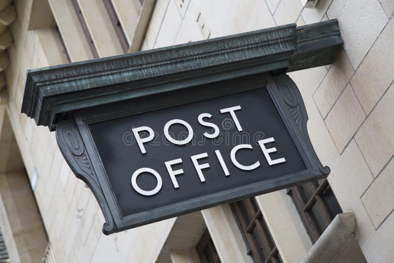 Post Sign stock photo. Image of name, wall, wood, text - 49542486