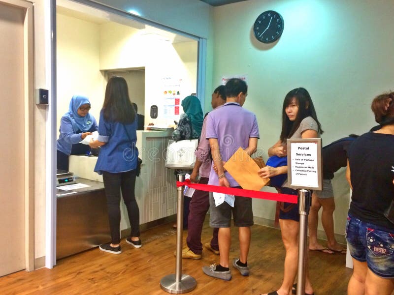 Post office - Singapore editorial image. Image of office - 59959740