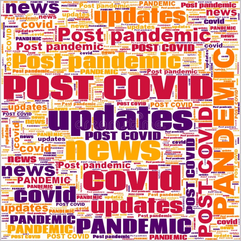 Post Pandemic Covid News Updates Stock Image - Image of updates, post ...