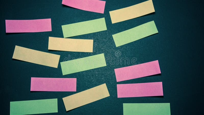 Post-it Paper, Note Paper - Stock Image Stock Image - Image of reminder ...