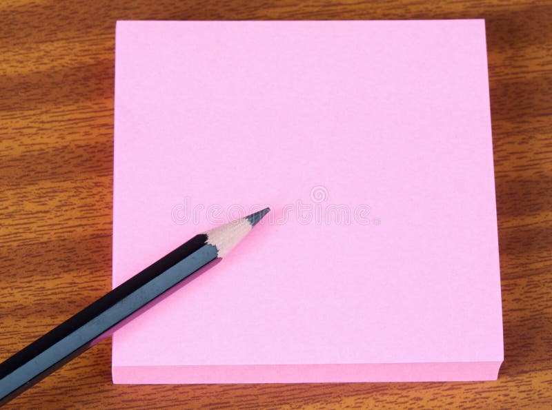 Post-it stock photo. Image of isolated, wooden, equipment - 11135830