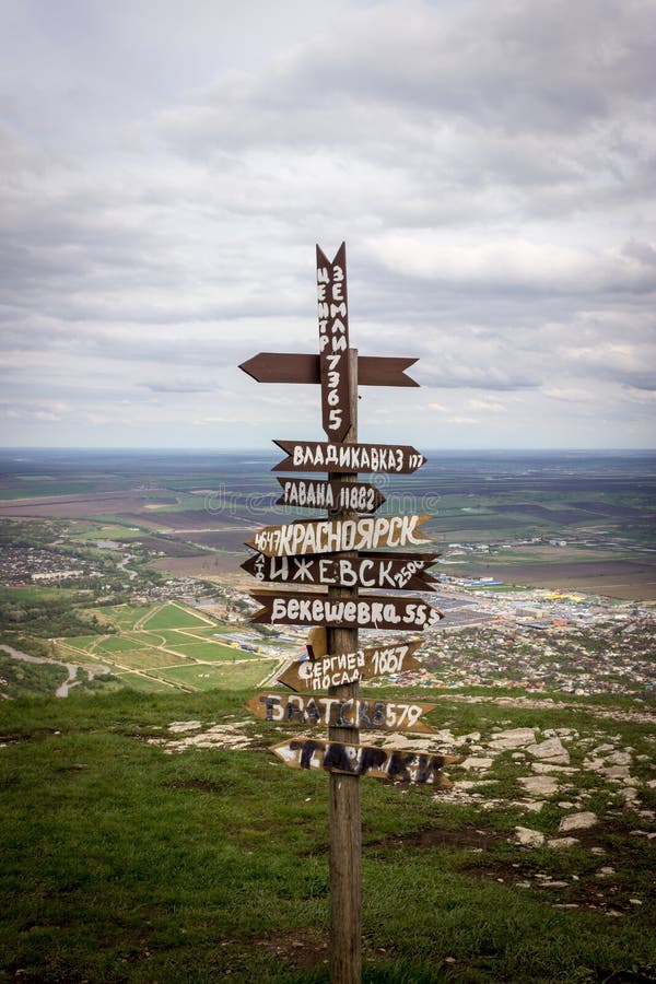 Post pointer stock image. Image of column, nature, choice - 56653625