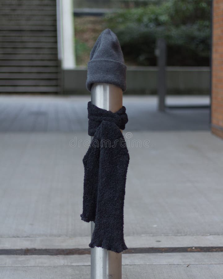 A Post Properly Dressed for the Winter at Seattle, Washington 27 Stock ...