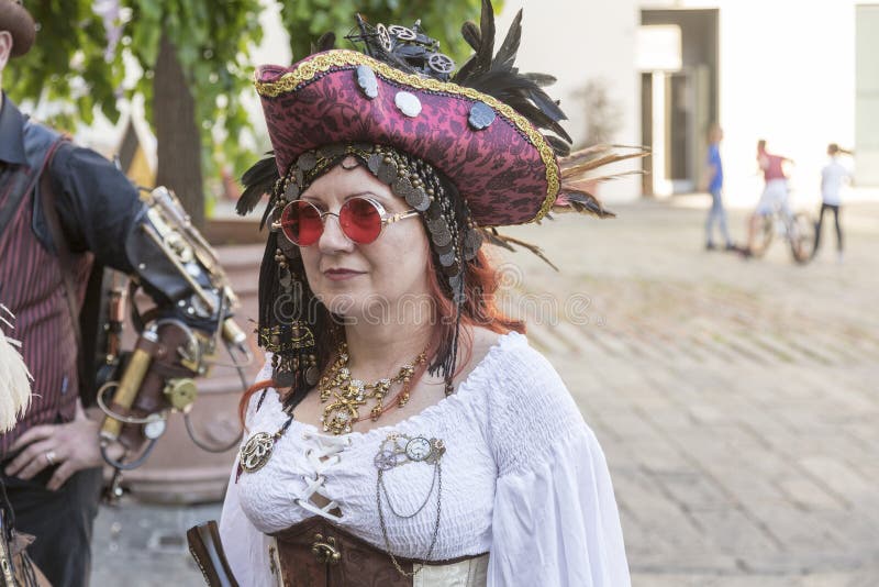 Man Dressed in Punk Mask on Malanca Folk Festival Editorial Photography ...
