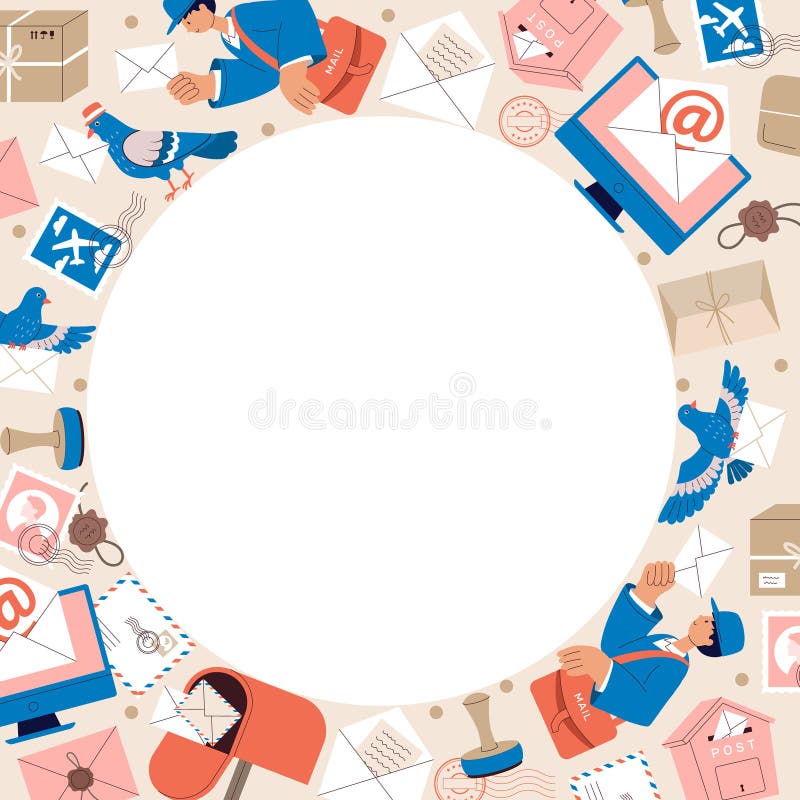 Postal Service Pattern Stock Illustrations – 977 Postal Service Pattern ...