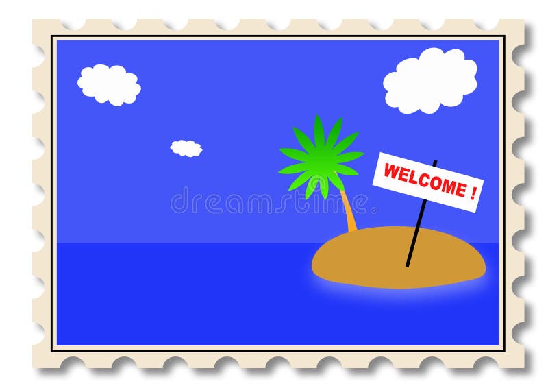 Post Stamp Illustration Picture. Image: 5661302