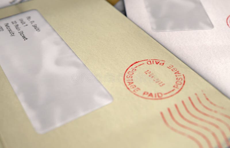 Post-Stapel stock abbildung. Illustration von umschlag - 83967807