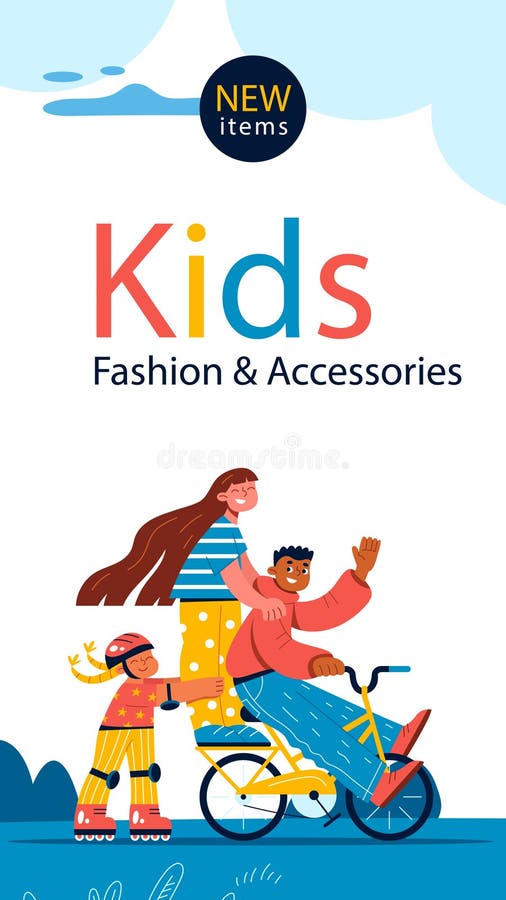 Post Stories Set for Kids Vector Illustration Stock Vector ...