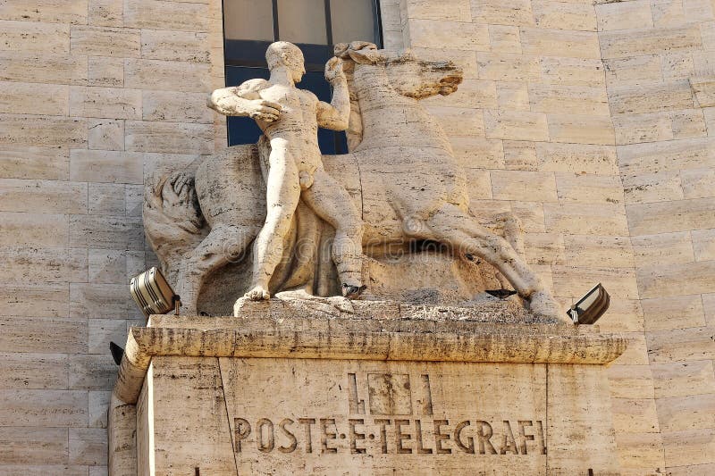 The Post and Telegraph Building - Grosseto Editorial Stock Photo ...