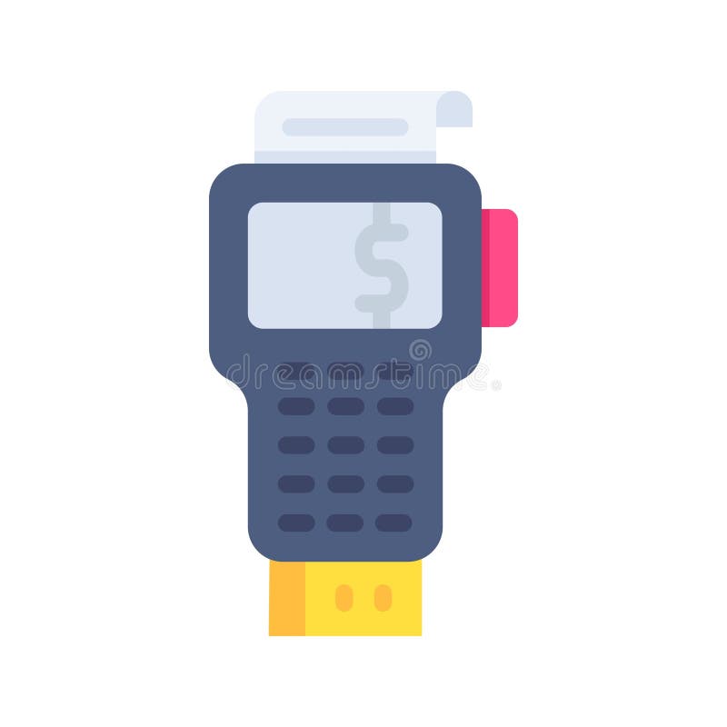 Post Terminal Icon Image. stock vector. Illustration of payment - 284243196